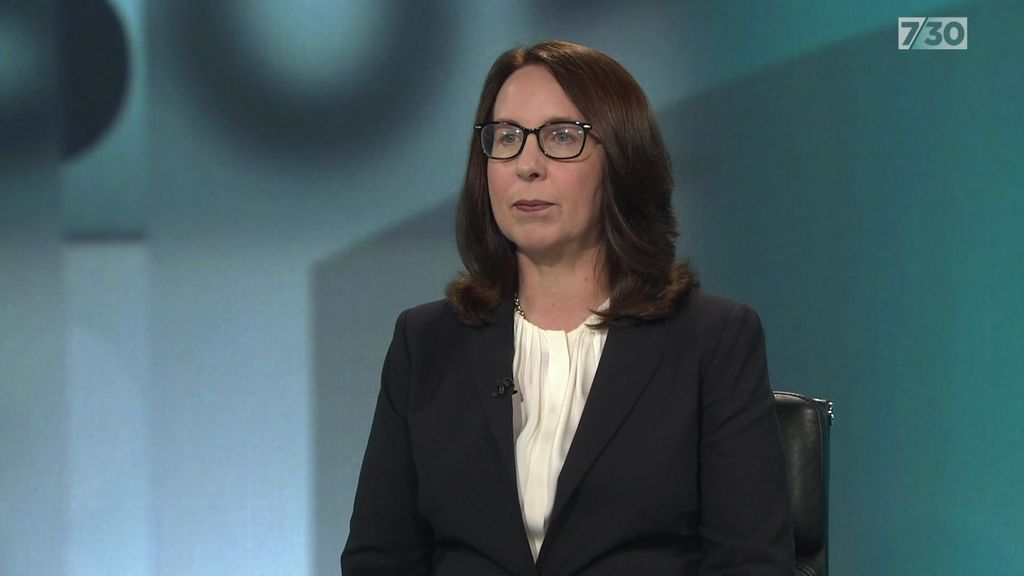 Information and Privacy Commissioner Angelene Falk speaks on the Optus ...