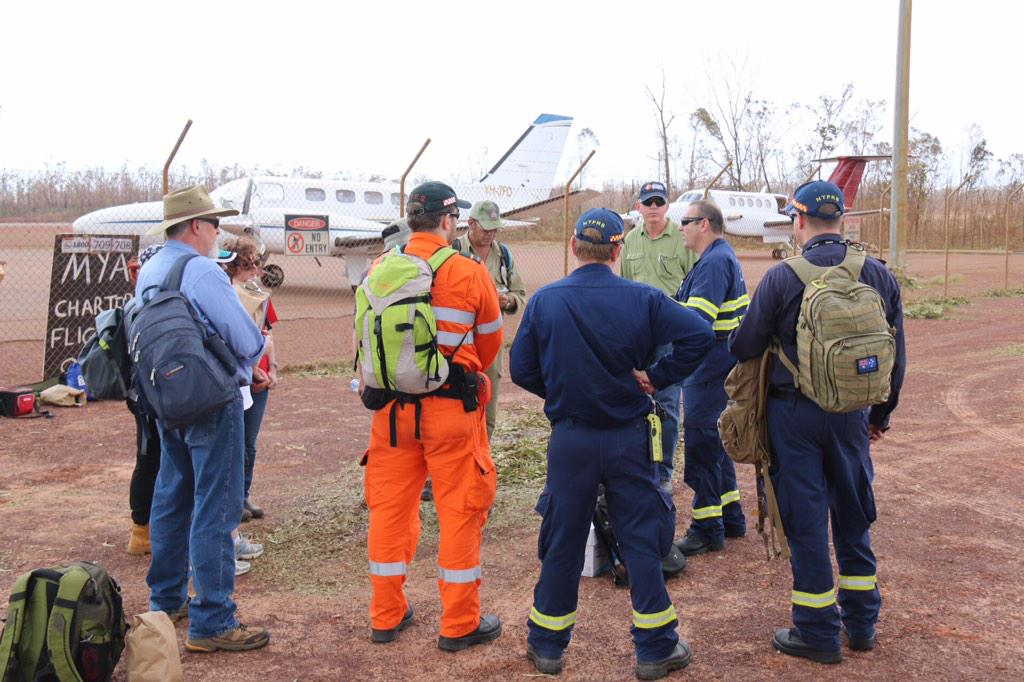 Cyclone Lam: How it unfolded in pictures - ABC News