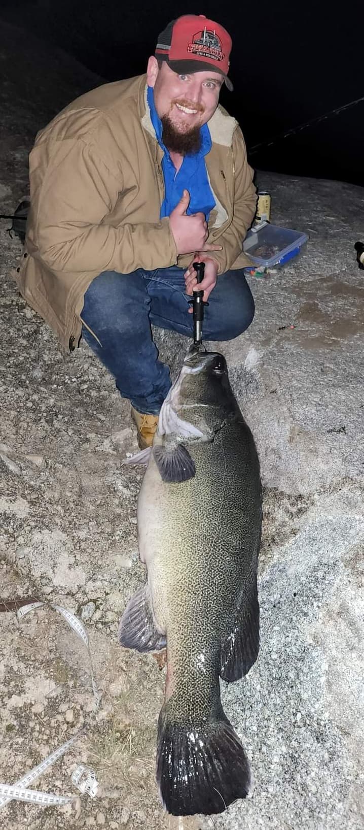 Recreational fishers enjoy the 'catch of their lives' with Leslie Dam's ...