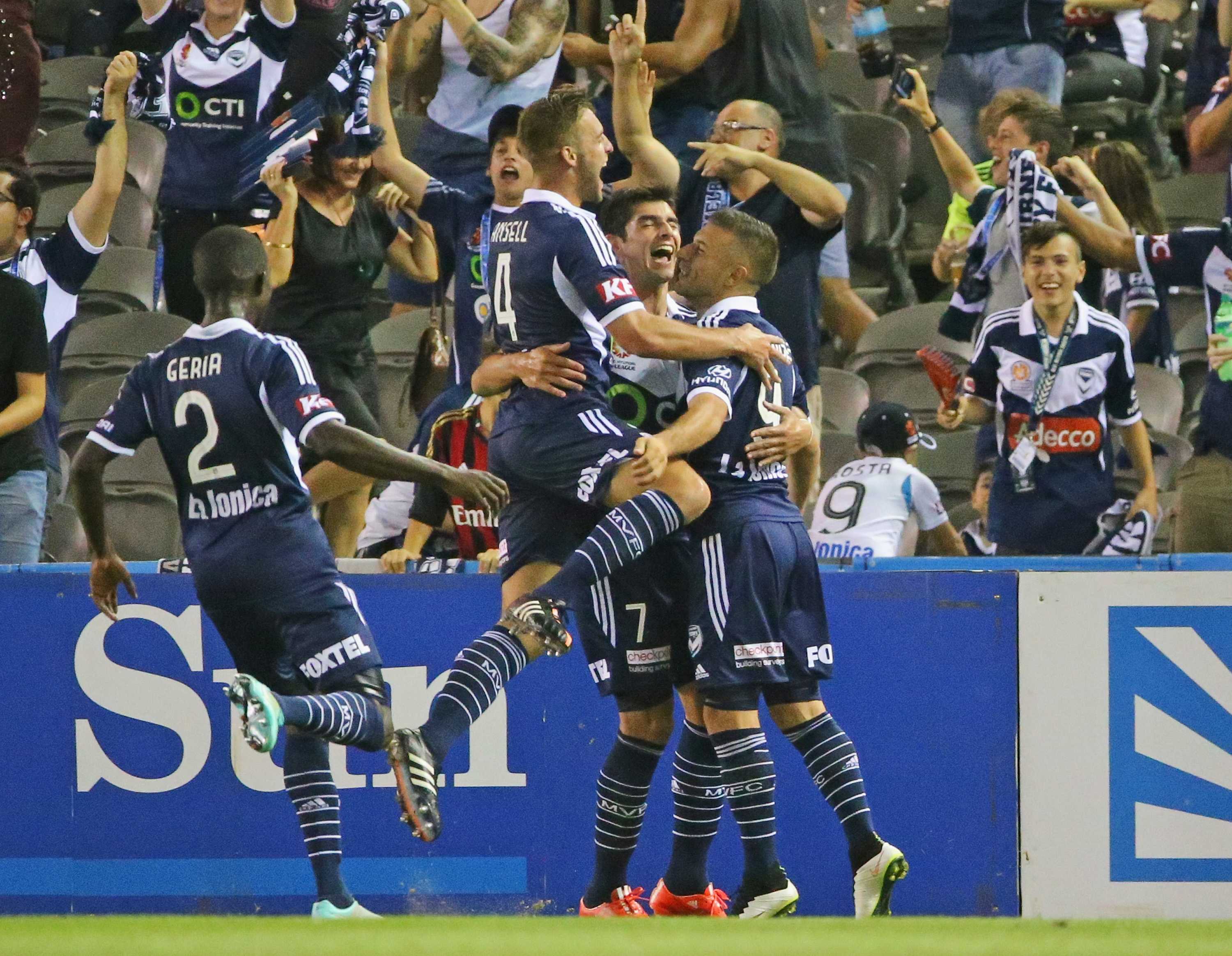 Melbourne Victory score 3-0 win over City in Melbourne derby, move to ...