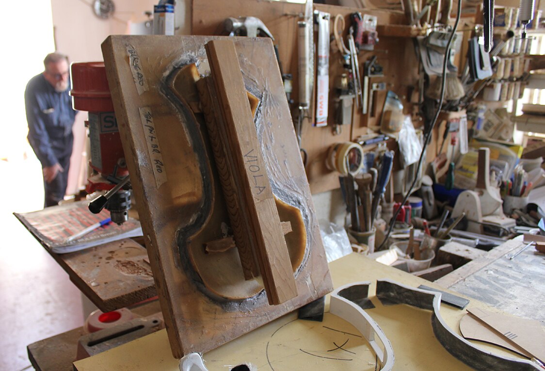 Toowoomba luthier creates one-of-a-kind electric violin before retiring ...