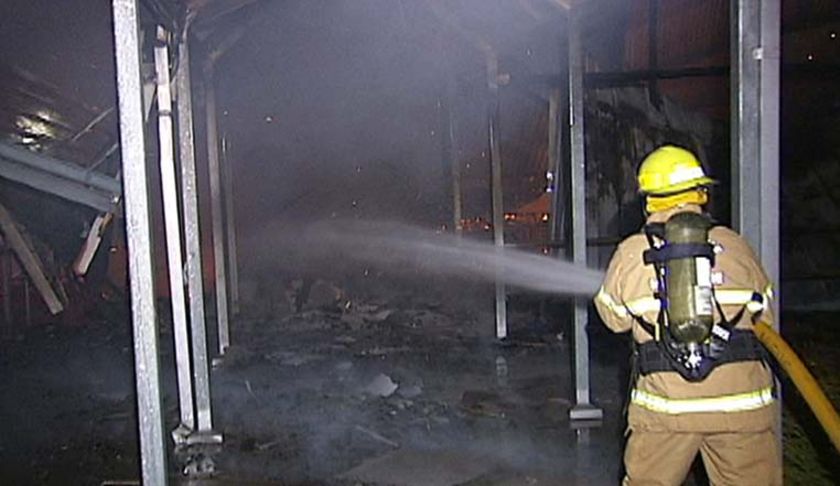 Fire badly damages historic family bakery - ABC News