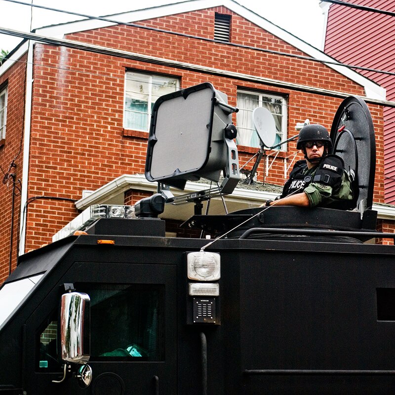 Australian police authorities buying up sound weapons - ABC Radio National