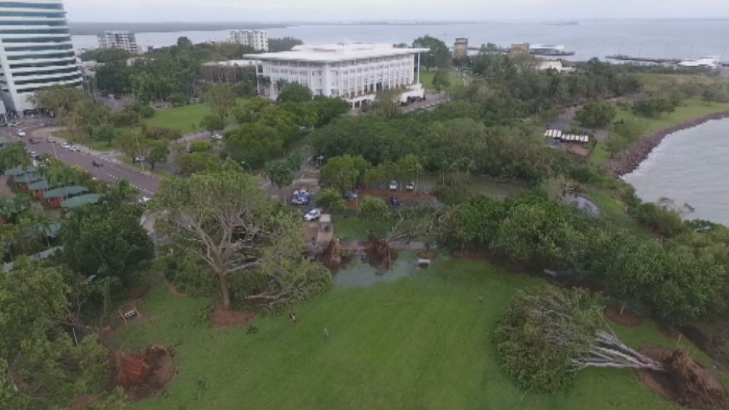 Darwin cleans up Cyclone Marcus damage - ABC News