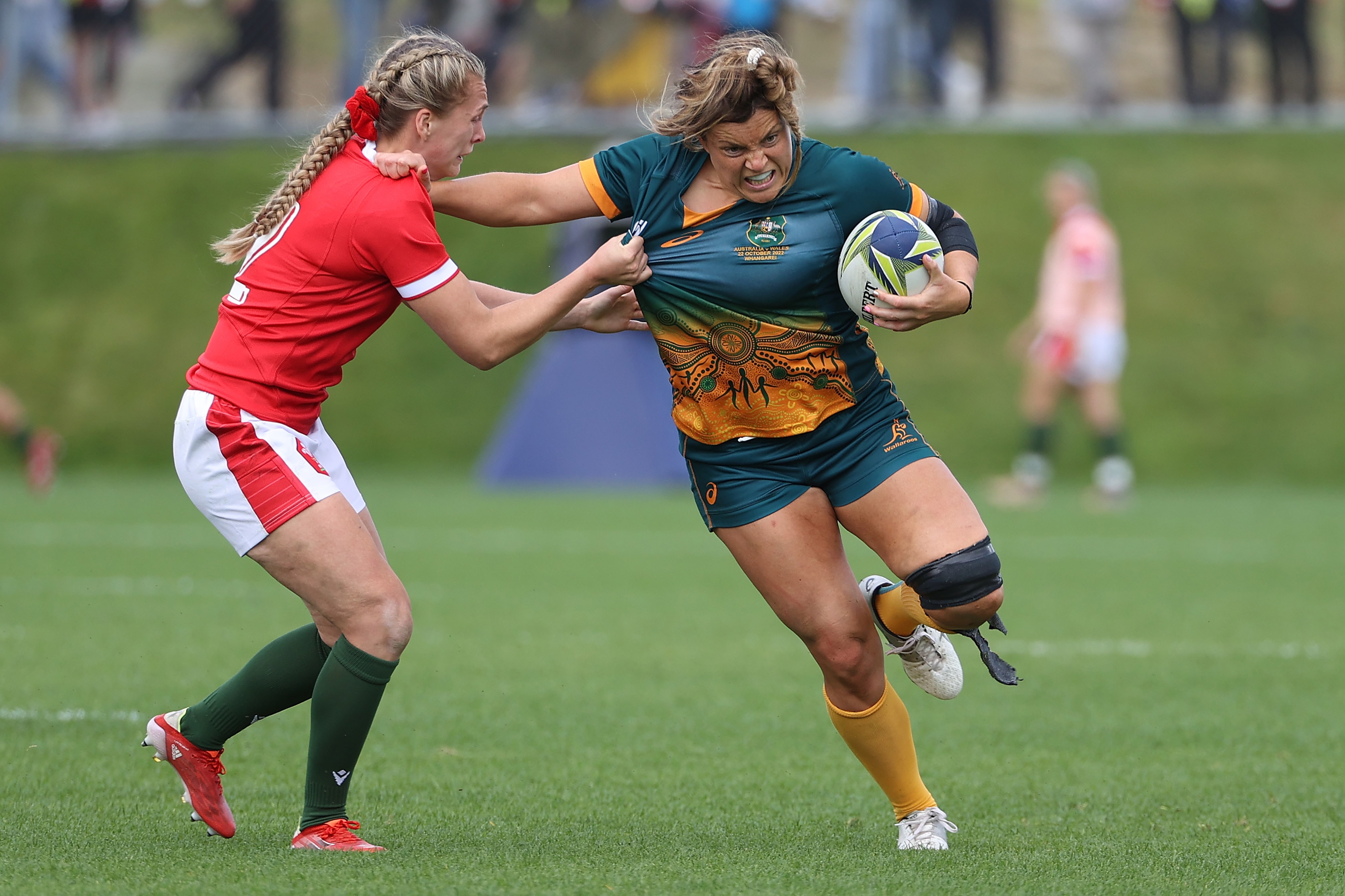 Wallaroos edge past Wales 13-7 to reach women's rugby world cup quarter ...