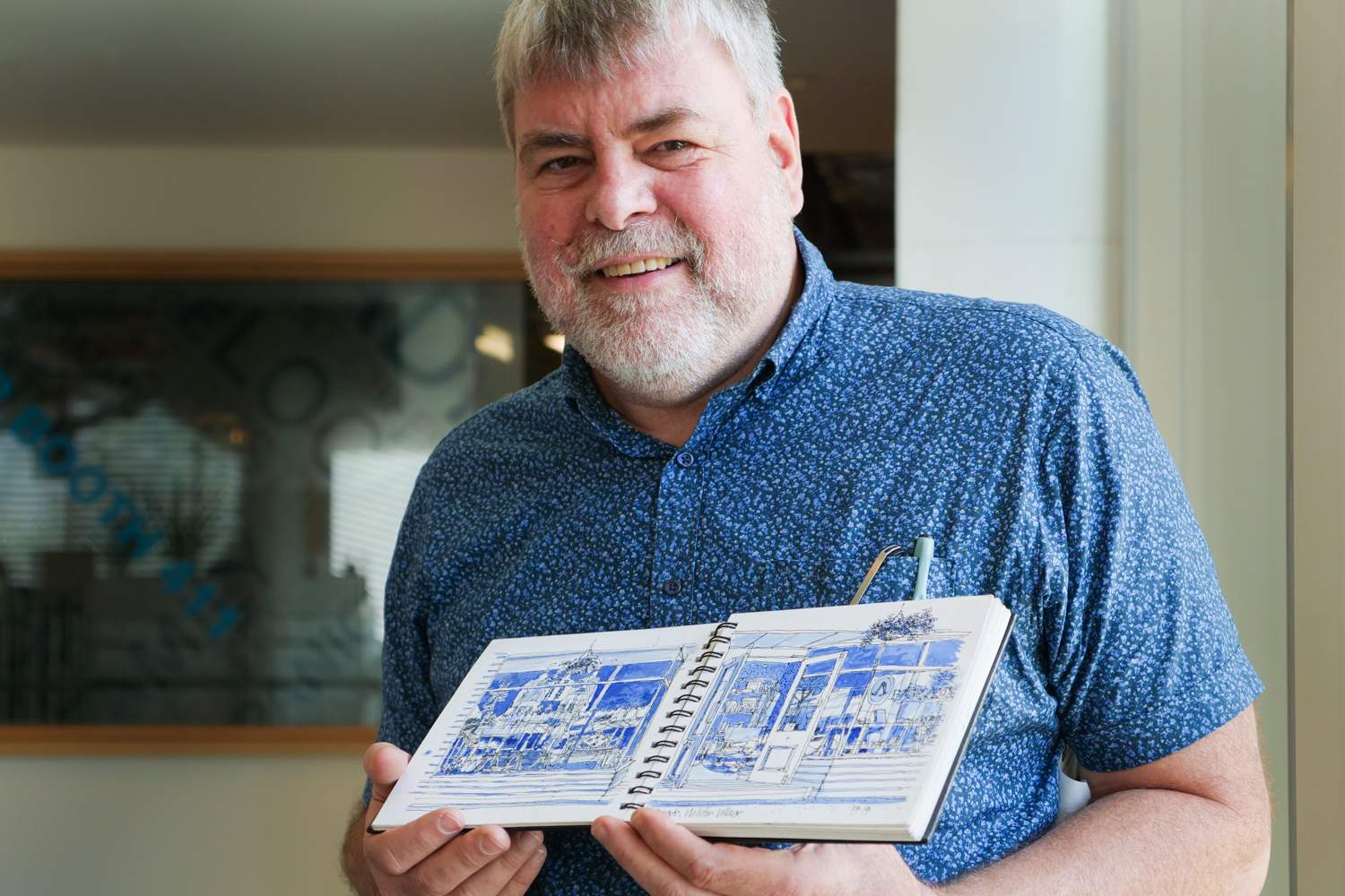 Urban sketchers trump photos in capturing changing city landscapes ...