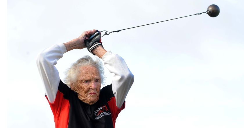 99yo grandma trains for World Masters - ABC News