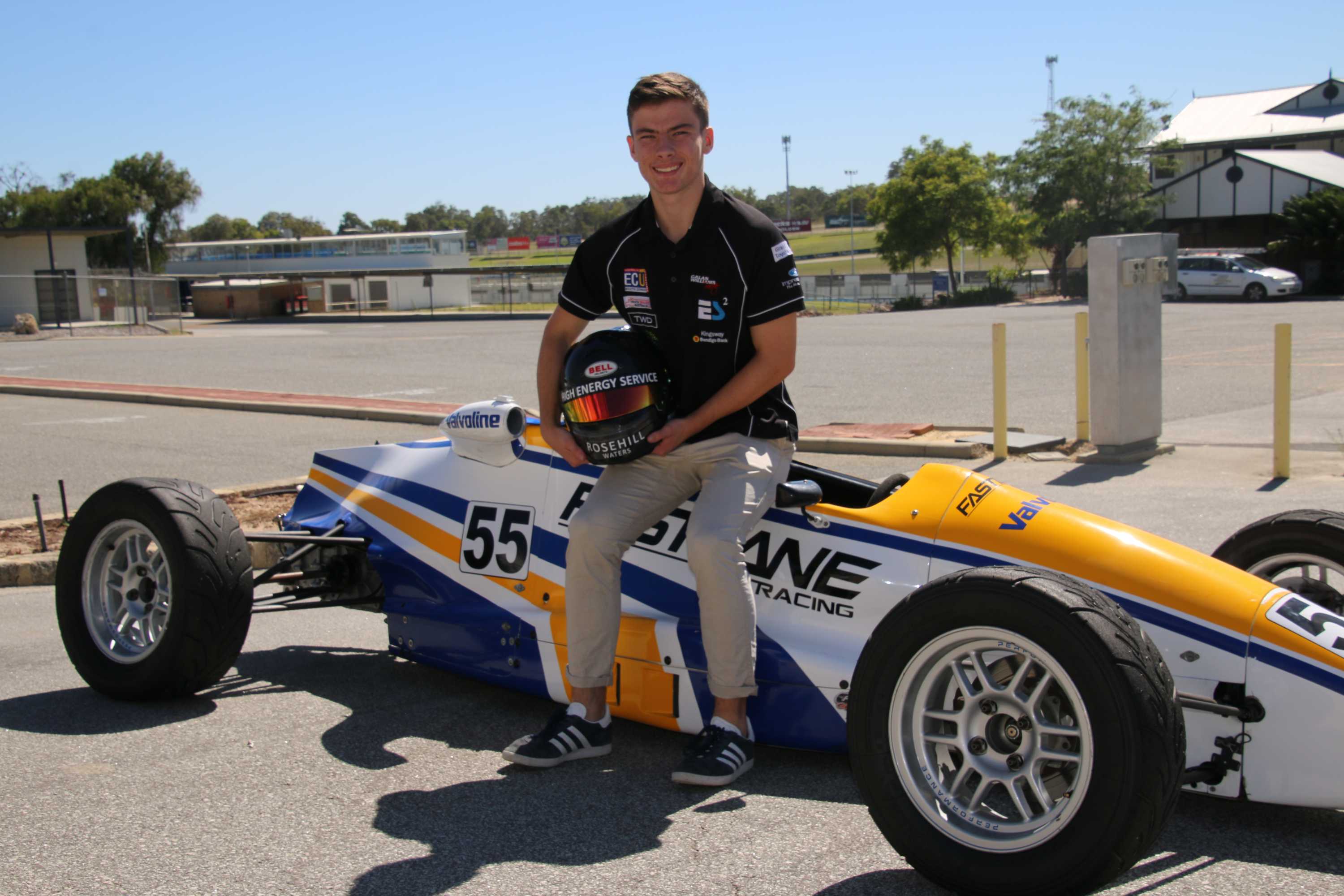 Aspiring Formula 1 racing driver Calan Williams turns to crowd-sourcing ...