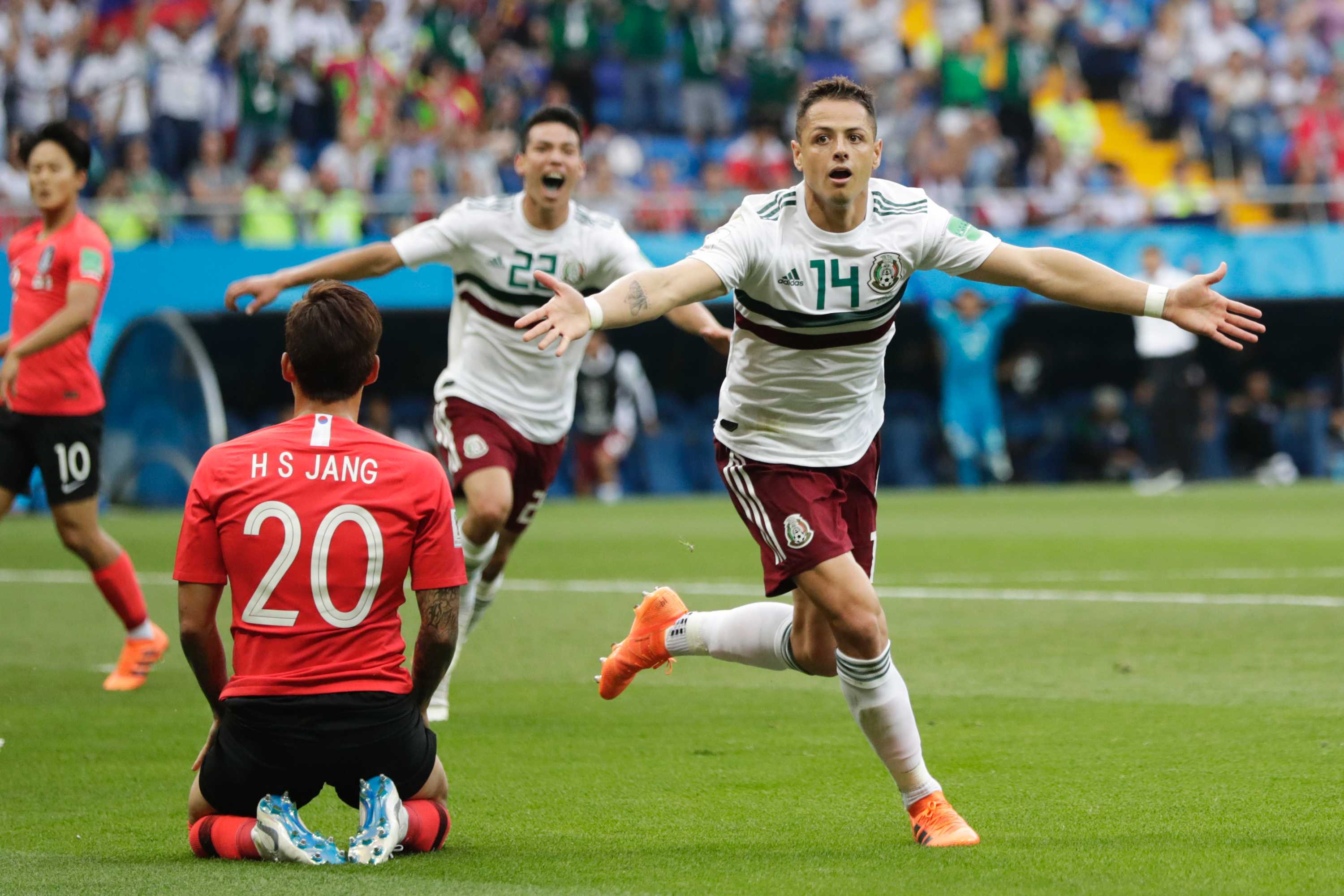 World Cup: Mexico beats South Korea 2-1 to all but seal progression ...