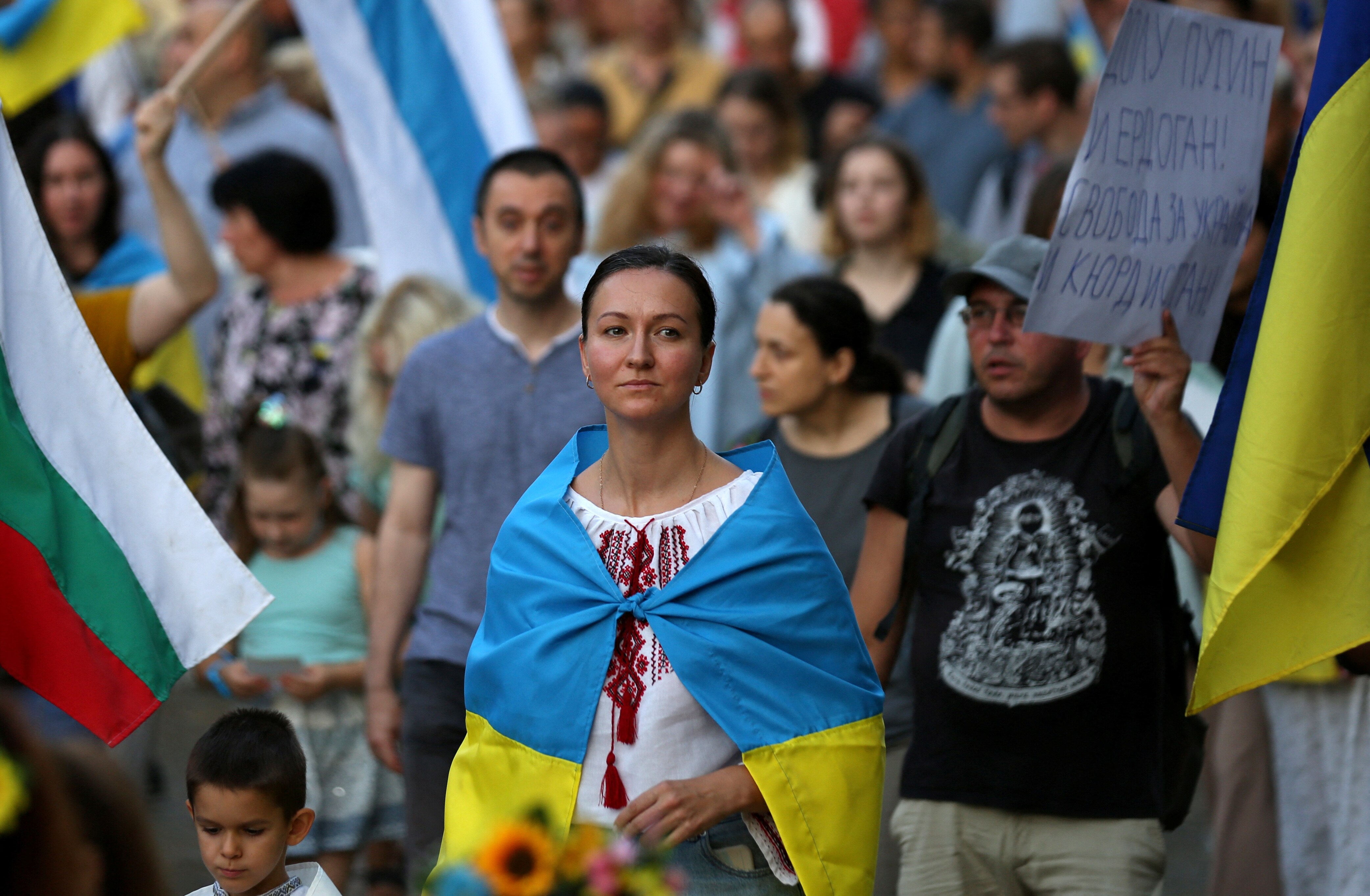 Supporters around the world celebrate Ukraine's Independence Day ...