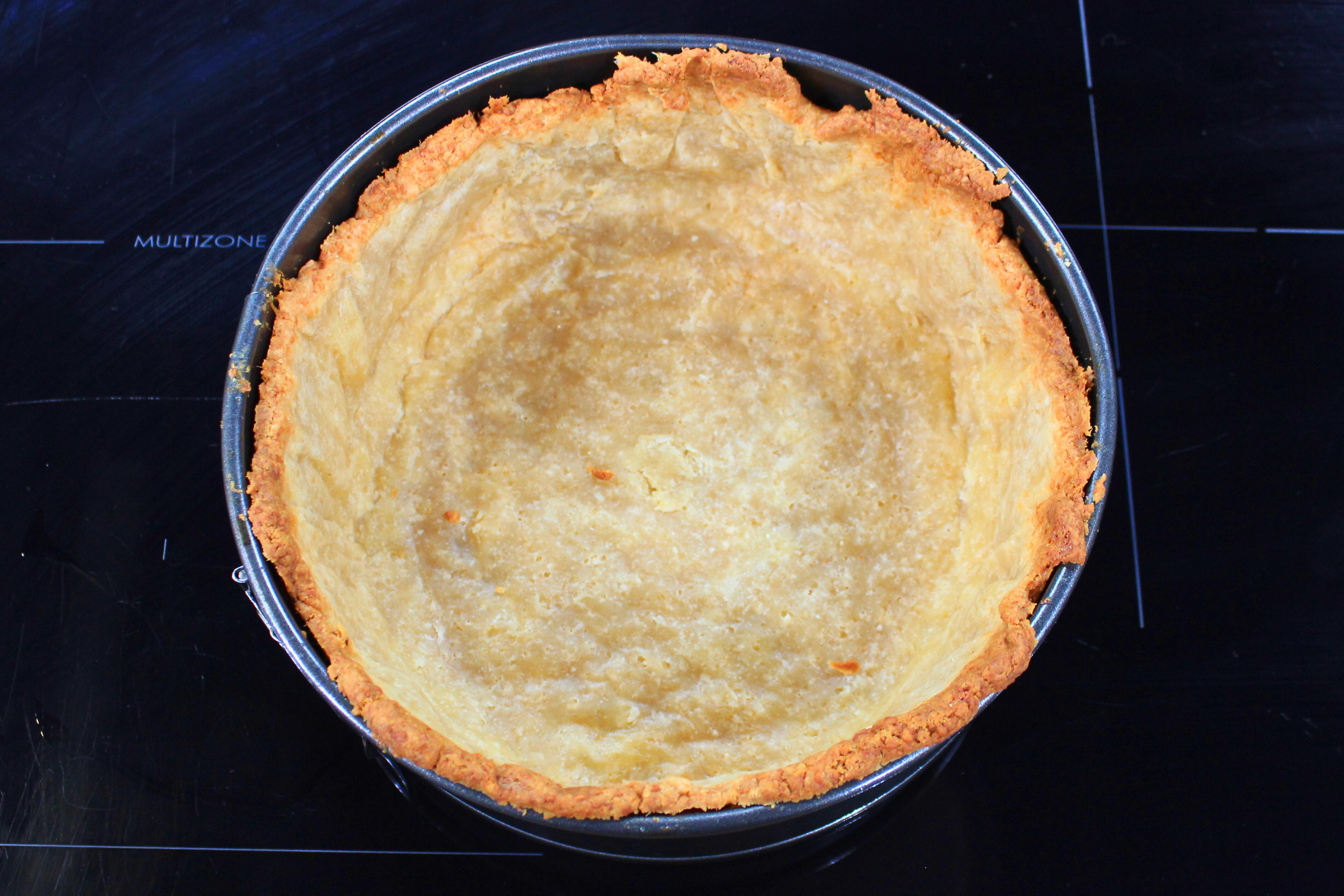 Comforting three-cheese cauliflower pie with crunchy herb topping - ABC ...