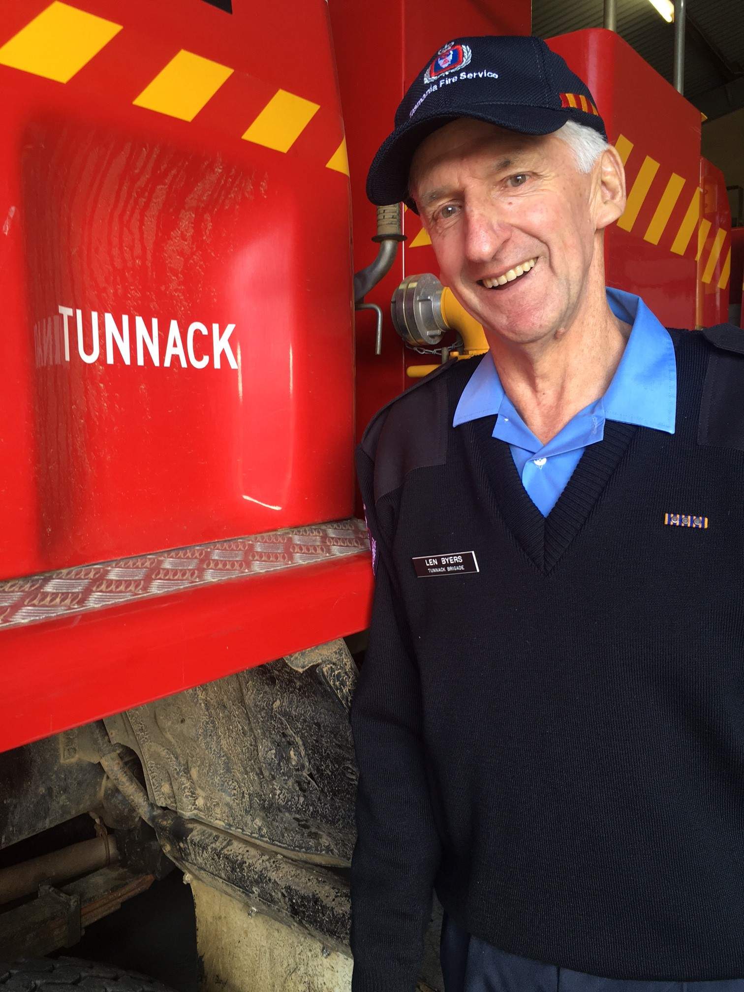 Meet Len Byers from the Tunnack Fire Brigade - ABC Hobart