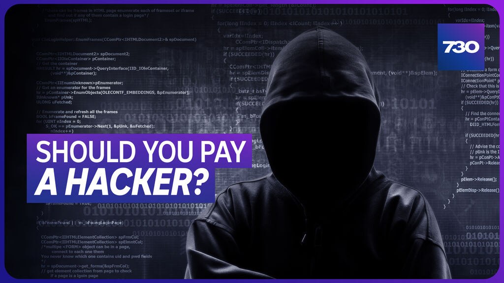 Experts urge not to pay cyber criminals the ransom they demand - ABC News