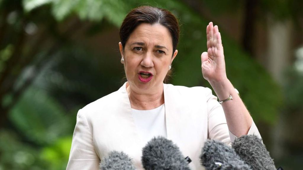 Queensland Premier Annastacia Palaszczuk speaks to ABC's Matt ...
