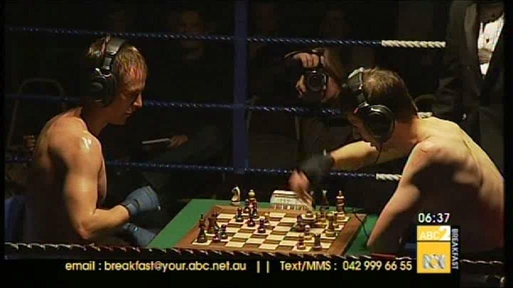 Boxers incorporate chess - ABC News