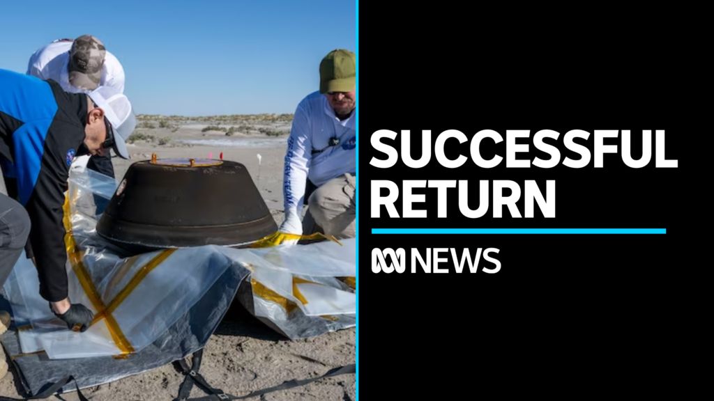 OSIRIS-REx capsule containing asteroid material touches down in Utah ...