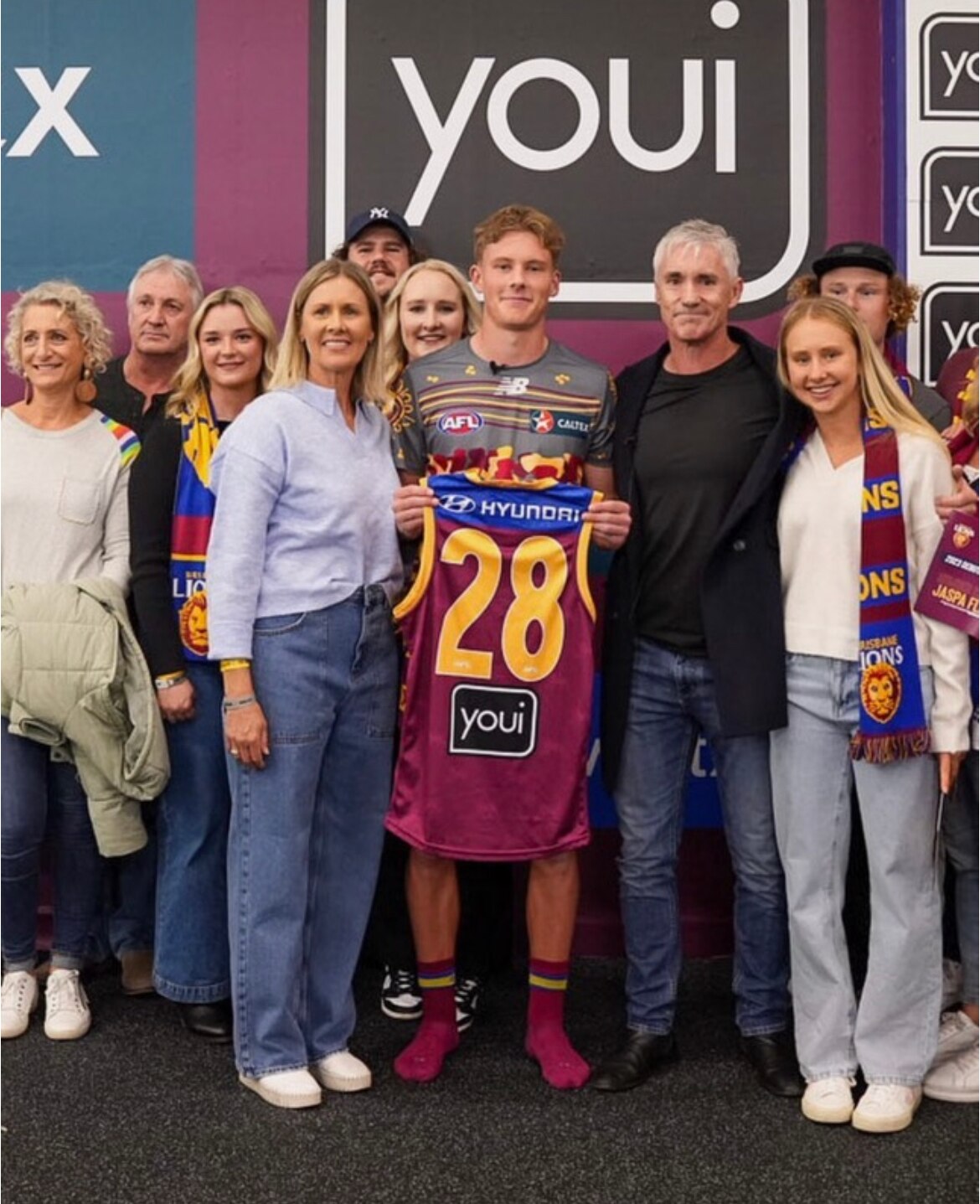 Family bragging rights on the line for Brisbane Lions young gun Jaspa ...