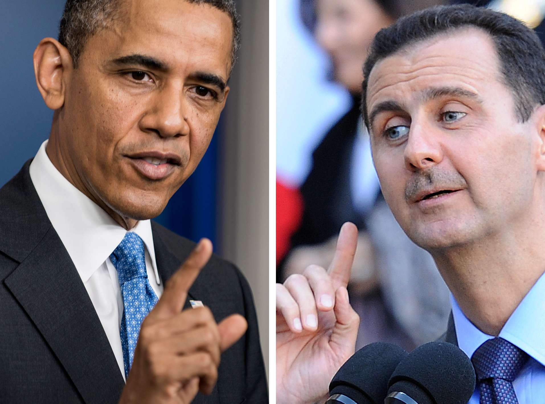 Hopes for peaceful Syria transition dim following Barack Obama, Bashar ...
