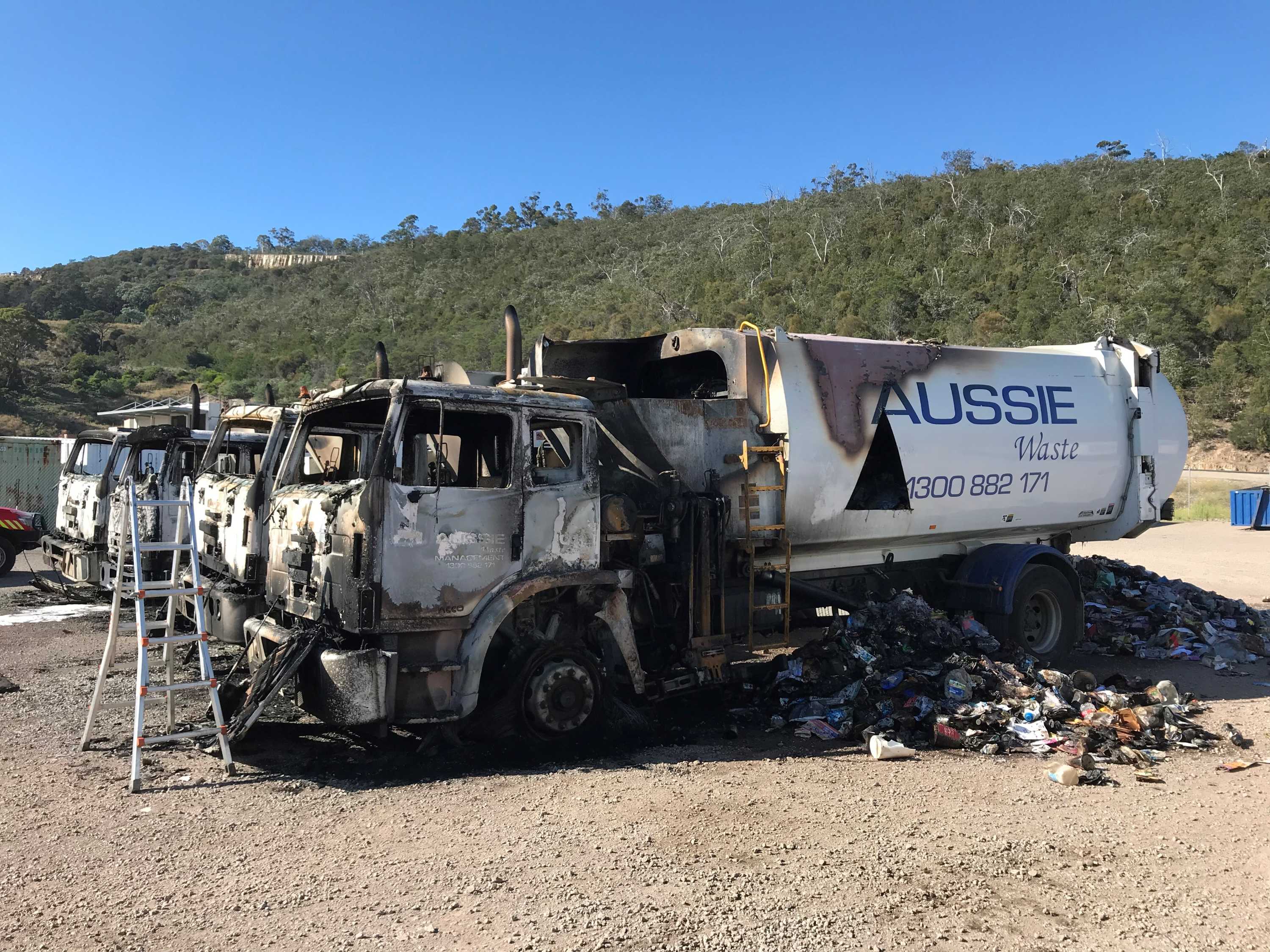 Garbage truck fires disrupt recyclable garbage collection in ...