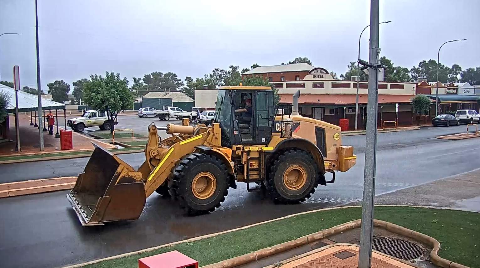 Drunken 'idiot' led police on slow pursuit in front-end loader through ...