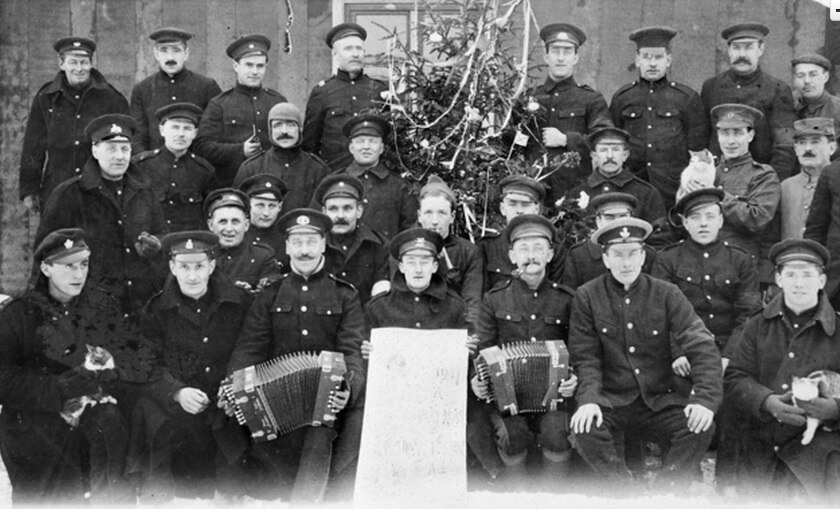 In pictures: Eleven ways soldiers celebrated Christmas during World War ...
