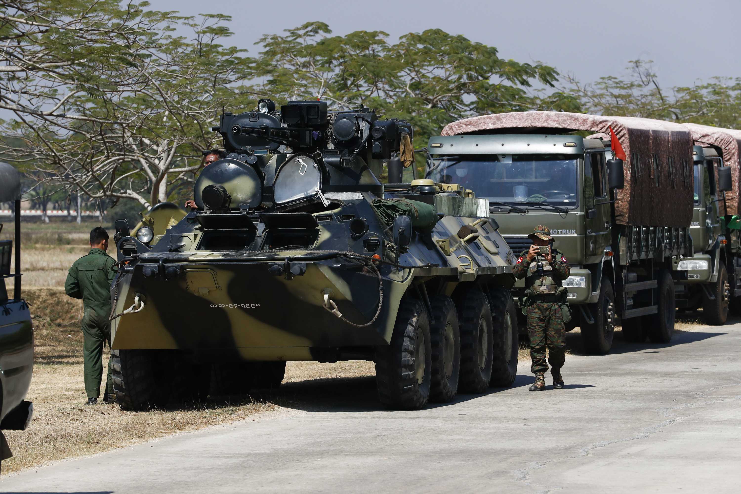 Myanmar's military kills at least 20 in clash with villagers fighting ...