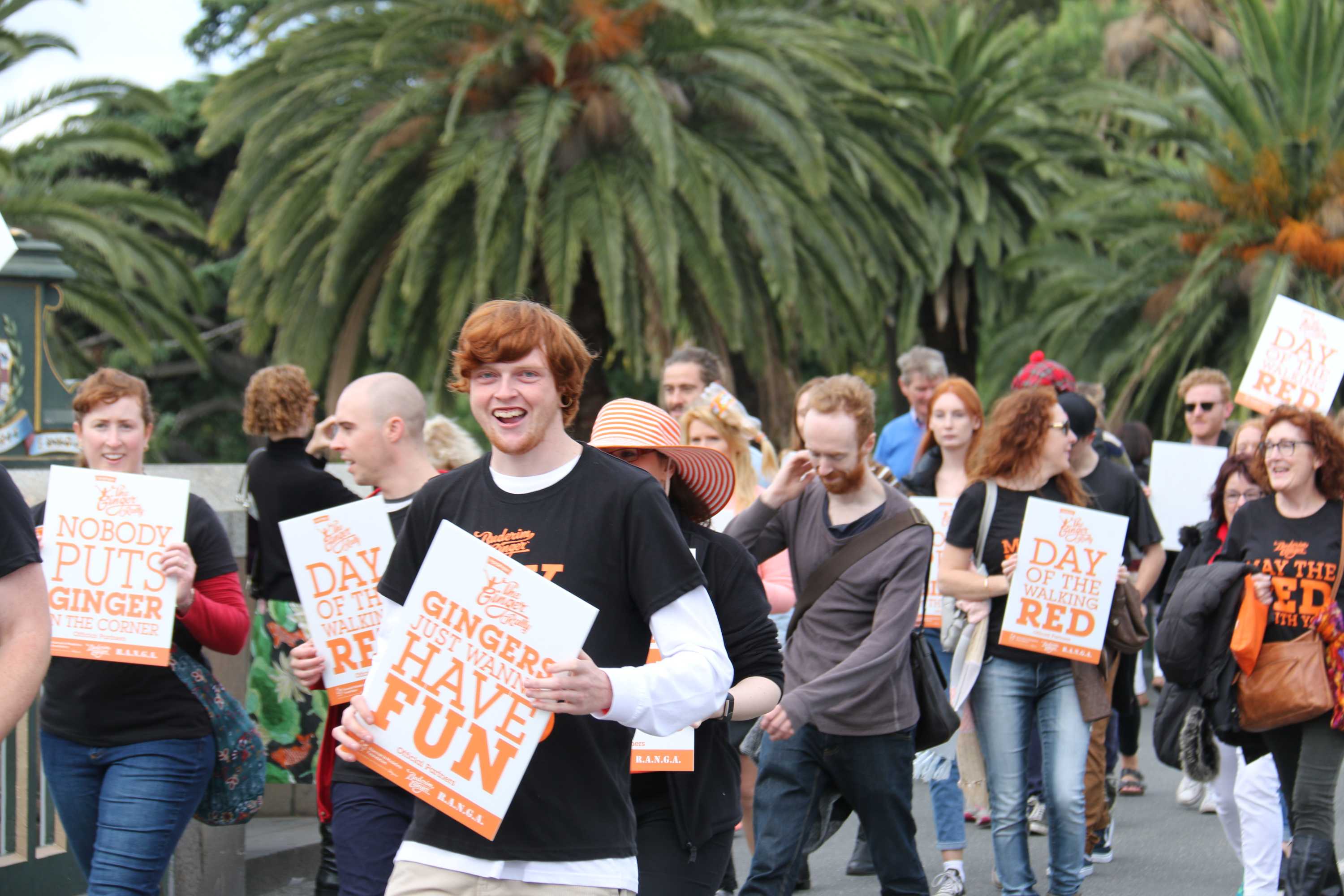 Ginger Pride parade: More than 1,000 redheads turn out to celebrate in ...
