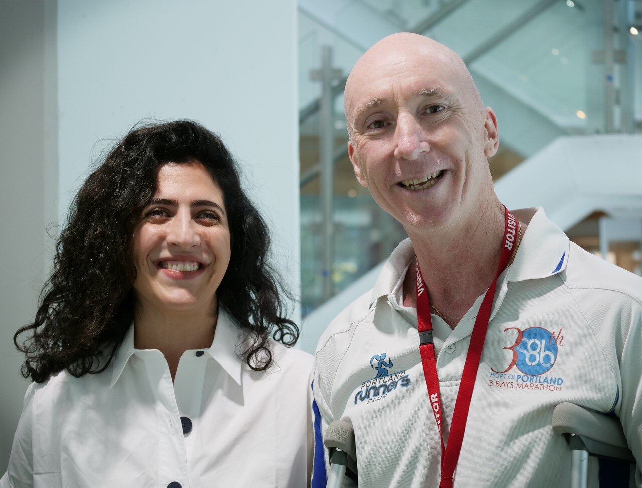 Melbourne motorcyclist thanks Royal Melbourne Hospital for his life ...