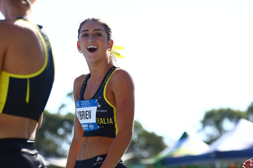 'Congratulations'; Raelene Boyle meets schoolgirl who broke her 57 year ...