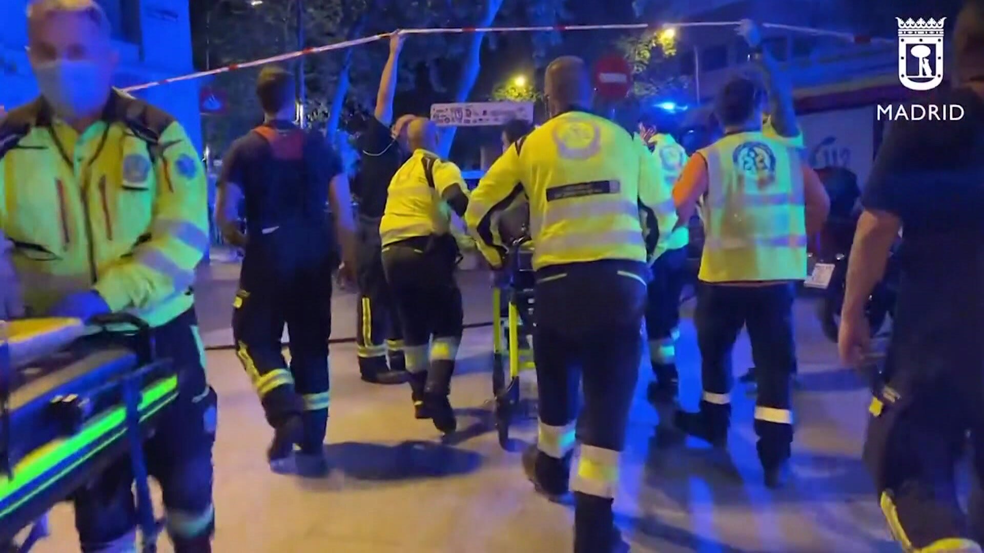 Several injured in fatal Madrid restaurant fire - ABC News