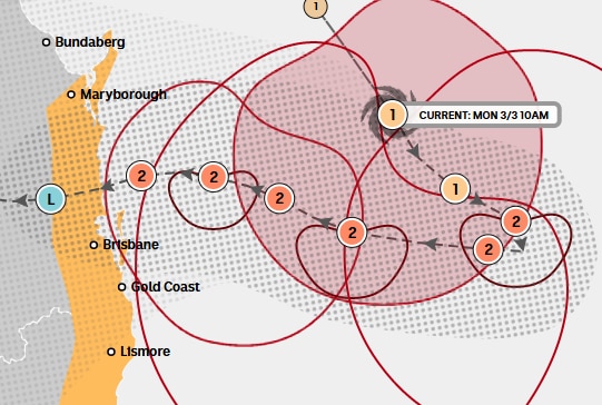 Tropical Cyclone Alfred tracking: When will it hit Queensland and NSW ...