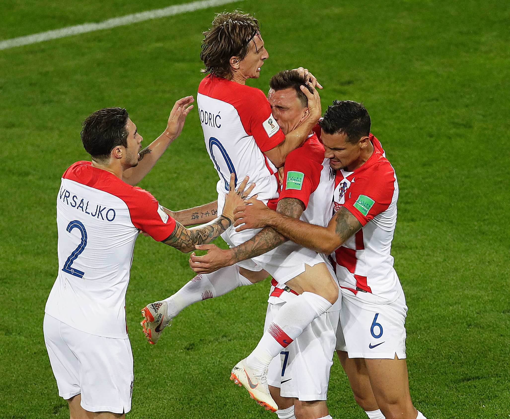 World Cup: Luke Modric scores penalty as Croatia goes top of Group D ...