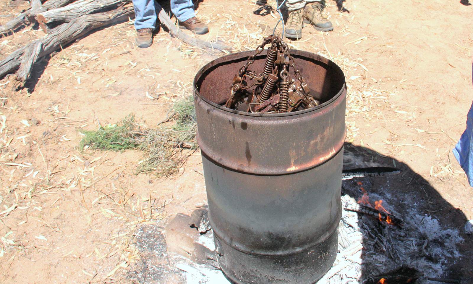 Women have 'better eye' says trainer taking dog trapping course - ABC News