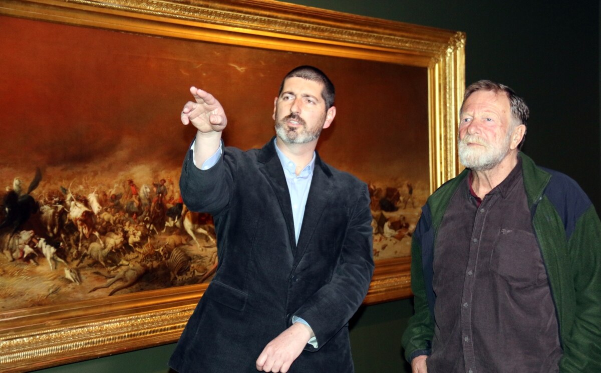 William Strutt's Heroes and Villains exhibition on display at the ...