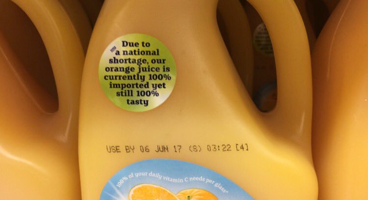 100% imported: Are those new stickers on your OJ here to stay? - triple j