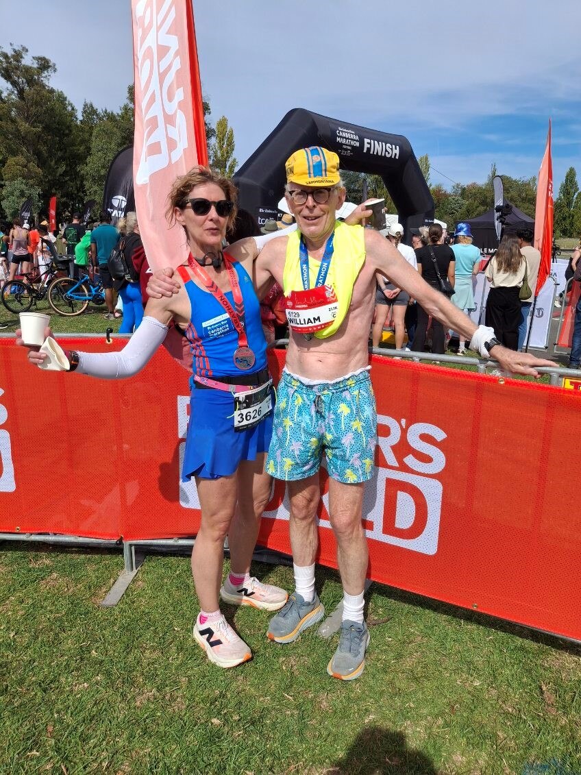 77-year-old runner completes Canberra half-marathon - ABC listen