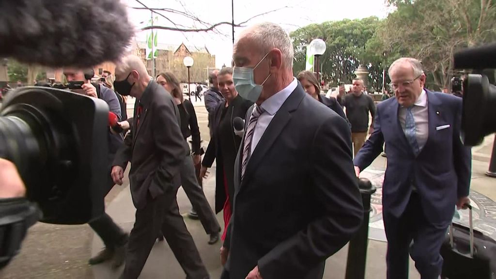 Chris Dawson arrives in court to hear verdict in murder trial - ABC News