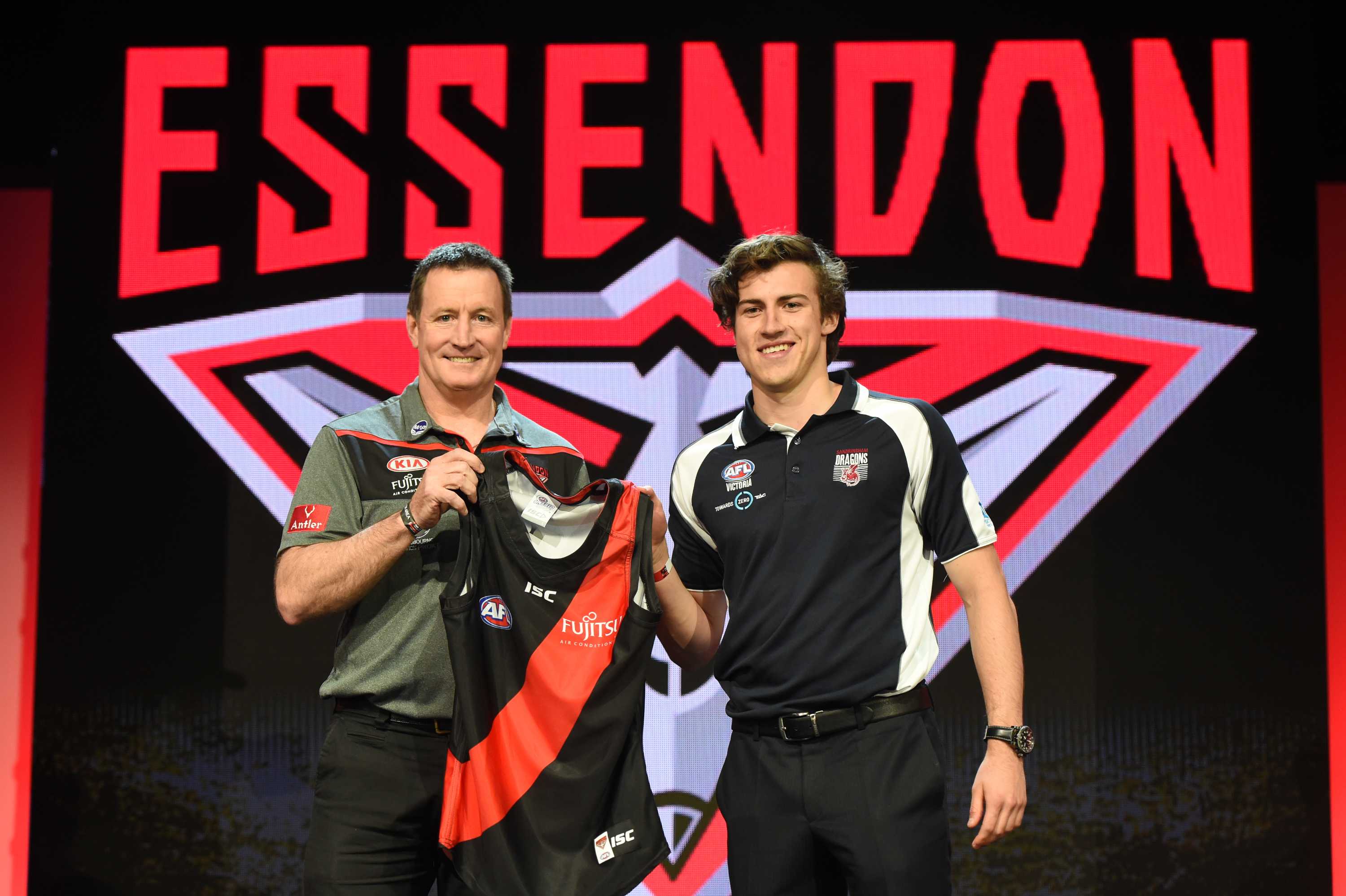 AFL Draft: Essendon takes Canadian-born defender Andrew McGrath with ...