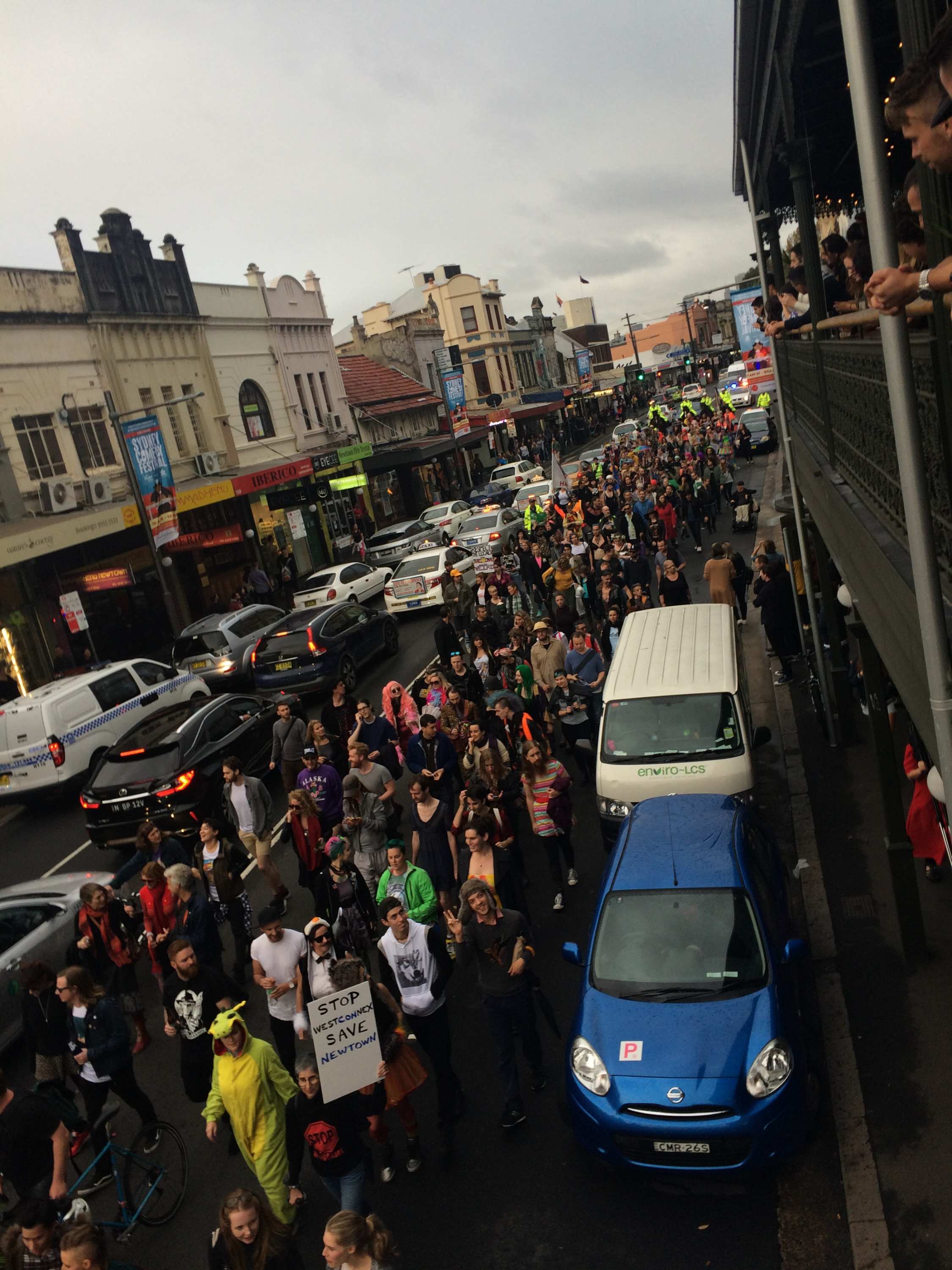 Keep Newtown Weird, protesters demand in rally over safety issues in ...