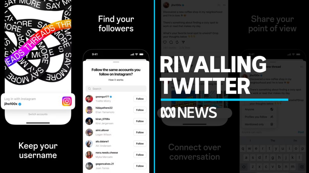 Meta has launched Threads to rival Twitter, so what is it? - ABC News