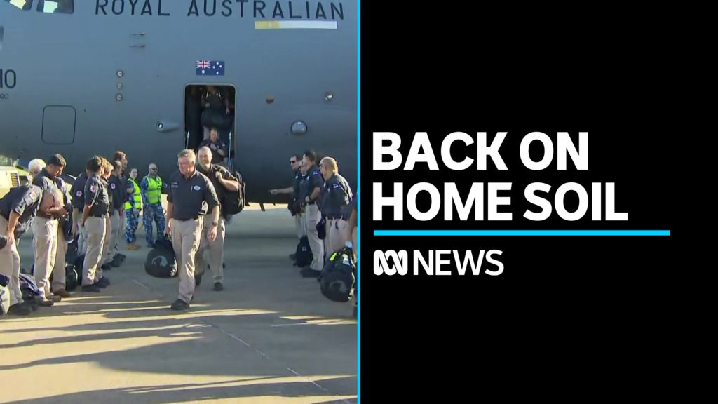 Australian rescue team returns from Türkiye earthquake recovery mission ...