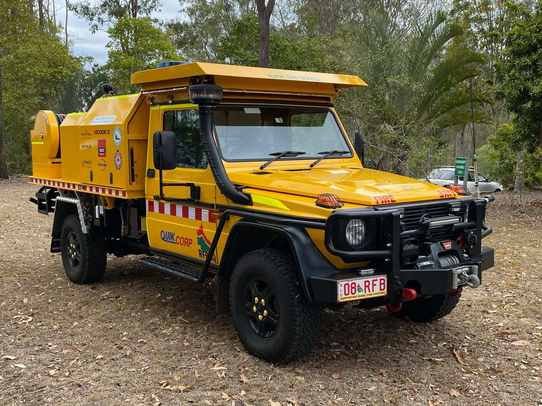Queensland's innovative 'light attack' fire truck has tech to protect ...