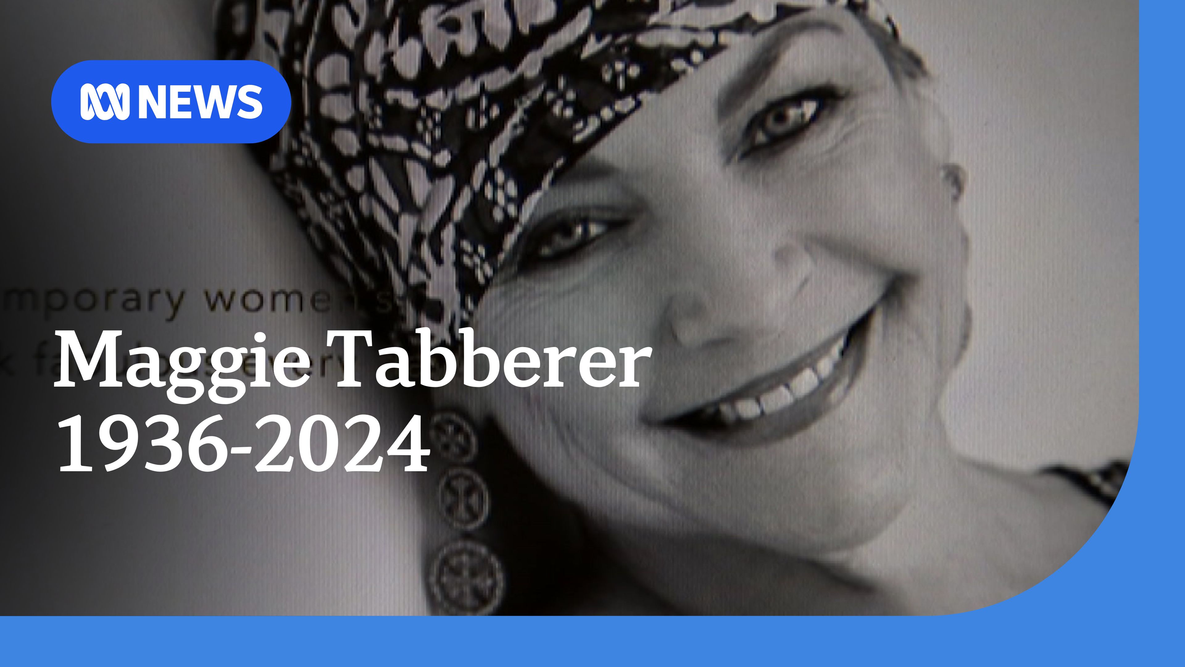 Australian fashion icon Maggie Tabberer dead aged 87 - ABC News