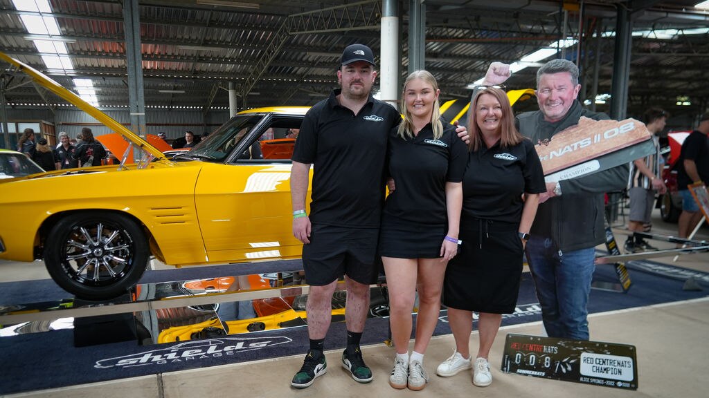 Nigel Warr and his Holden honoured at Red CentreNATS 10-year ...