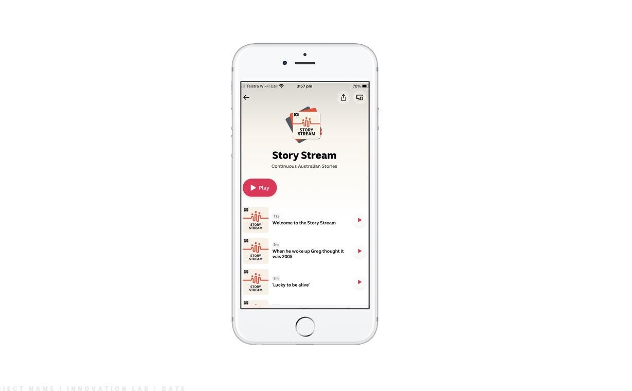 Experiementing with on-demand, lean-back audio via the ABC listen Story ...