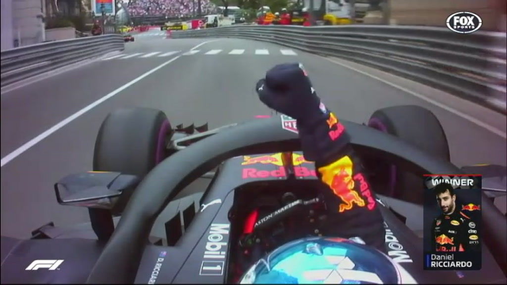 Daniel Ricciardo overcomes power loss to win Formula One Grand Prix at ...