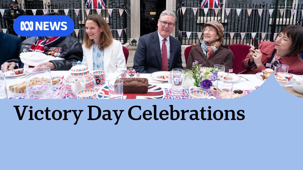 80th anniversary of Allied victory over Germany celebrated in Britain ...