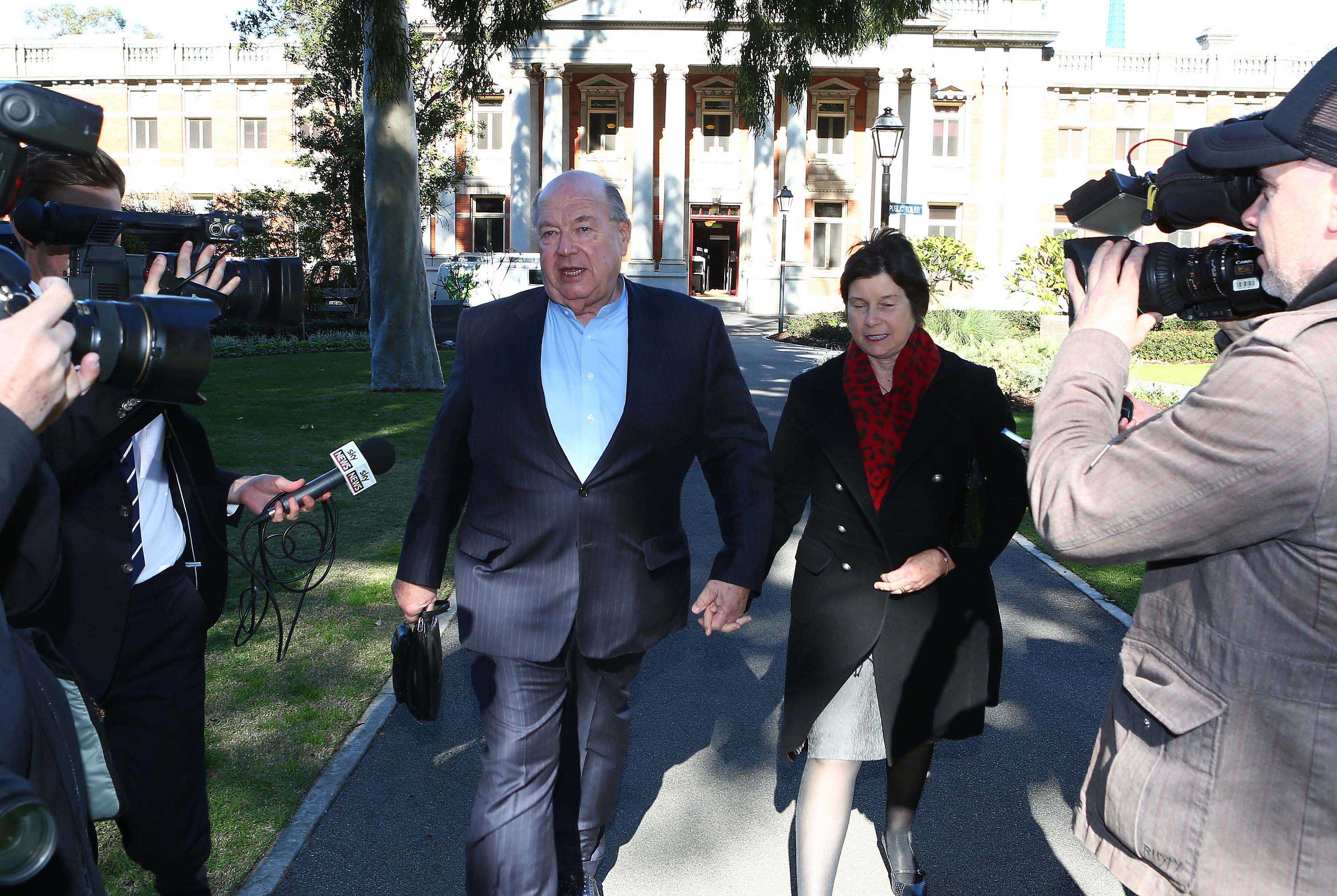 Former premier Brian Burke pleads not guilty to insider trading charges ...