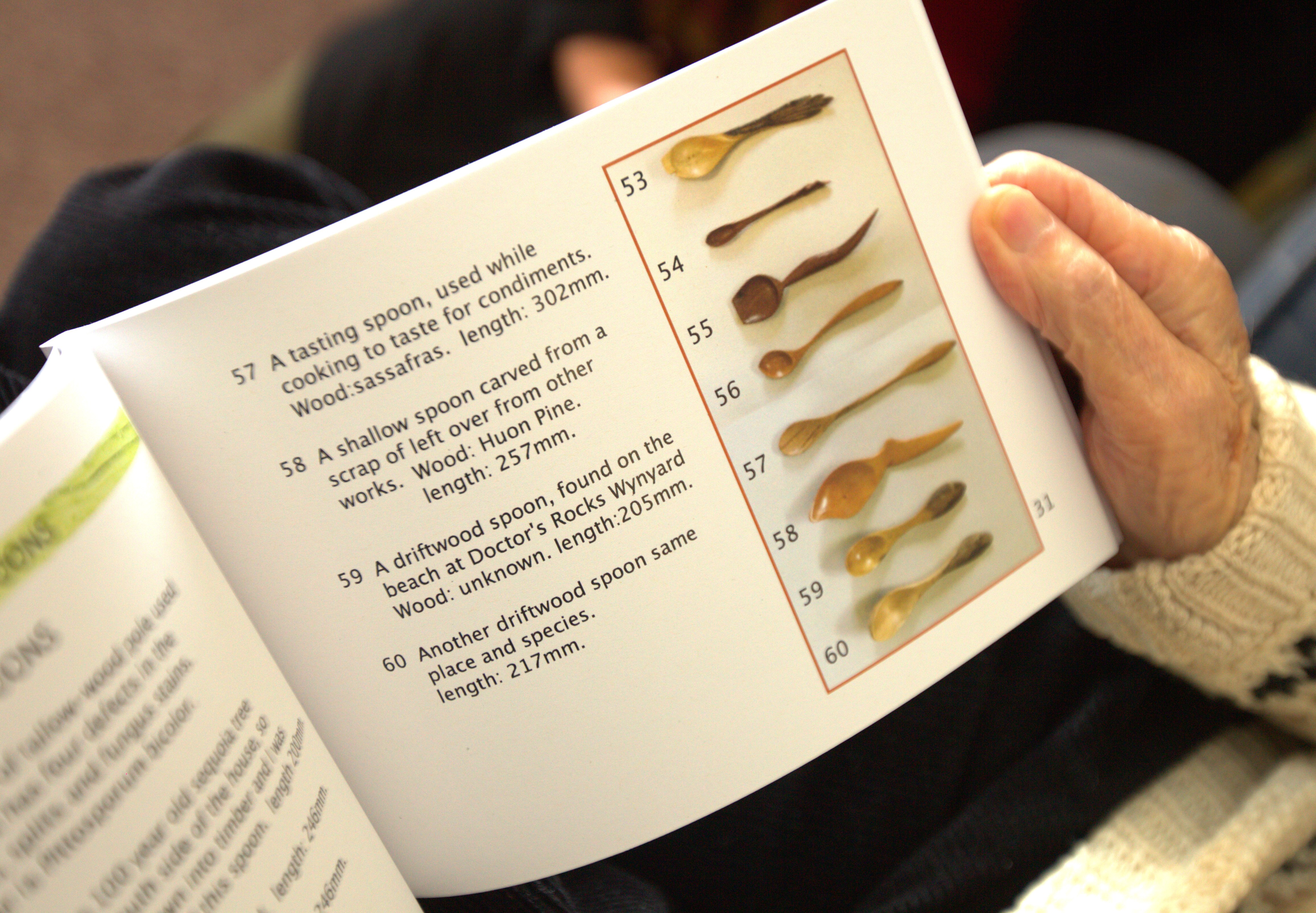 Collection of hand-carved spoons donated to museum and ready for ...