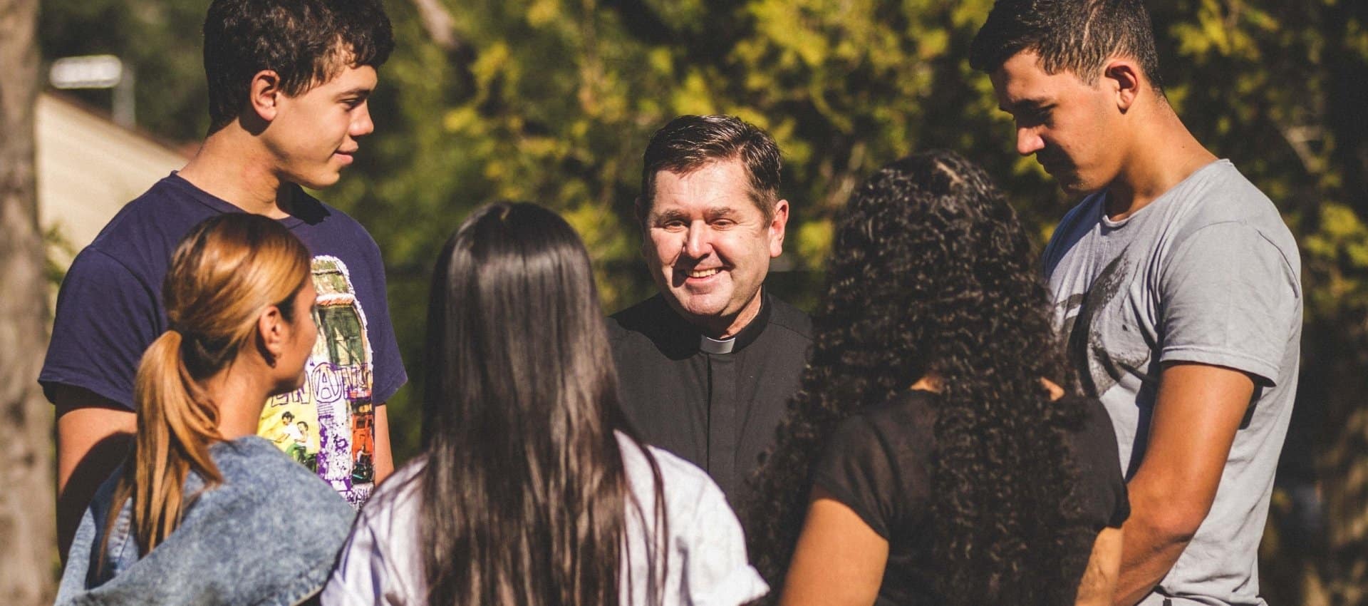 Catholic priest and Youth Off The Streets founder Father Chris Riley ...